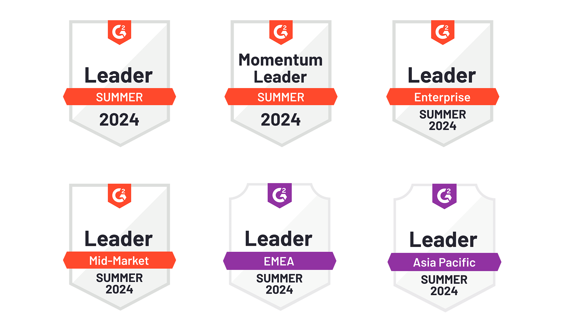 Protecht ERM awarded multiple G2 Leader badges. USA