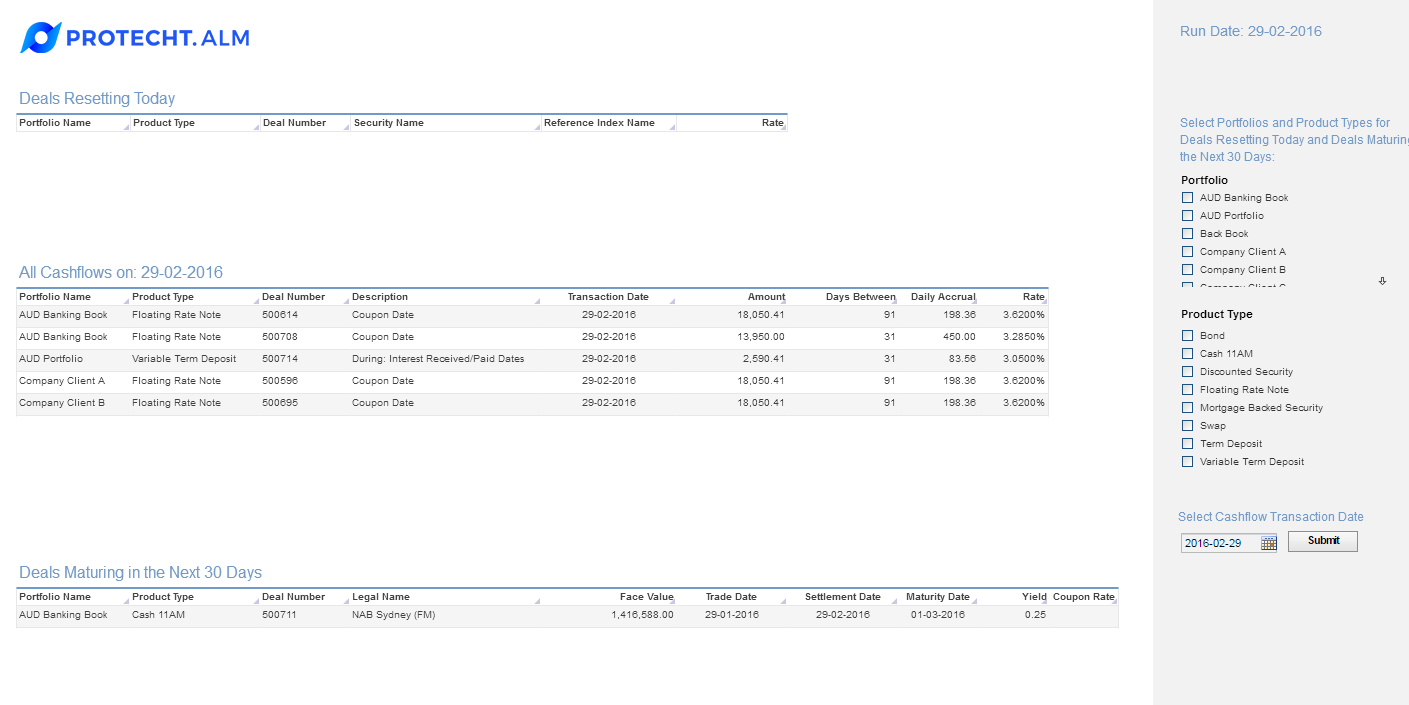 Asset Liability & Treasury Management Software Solutions | Protecht