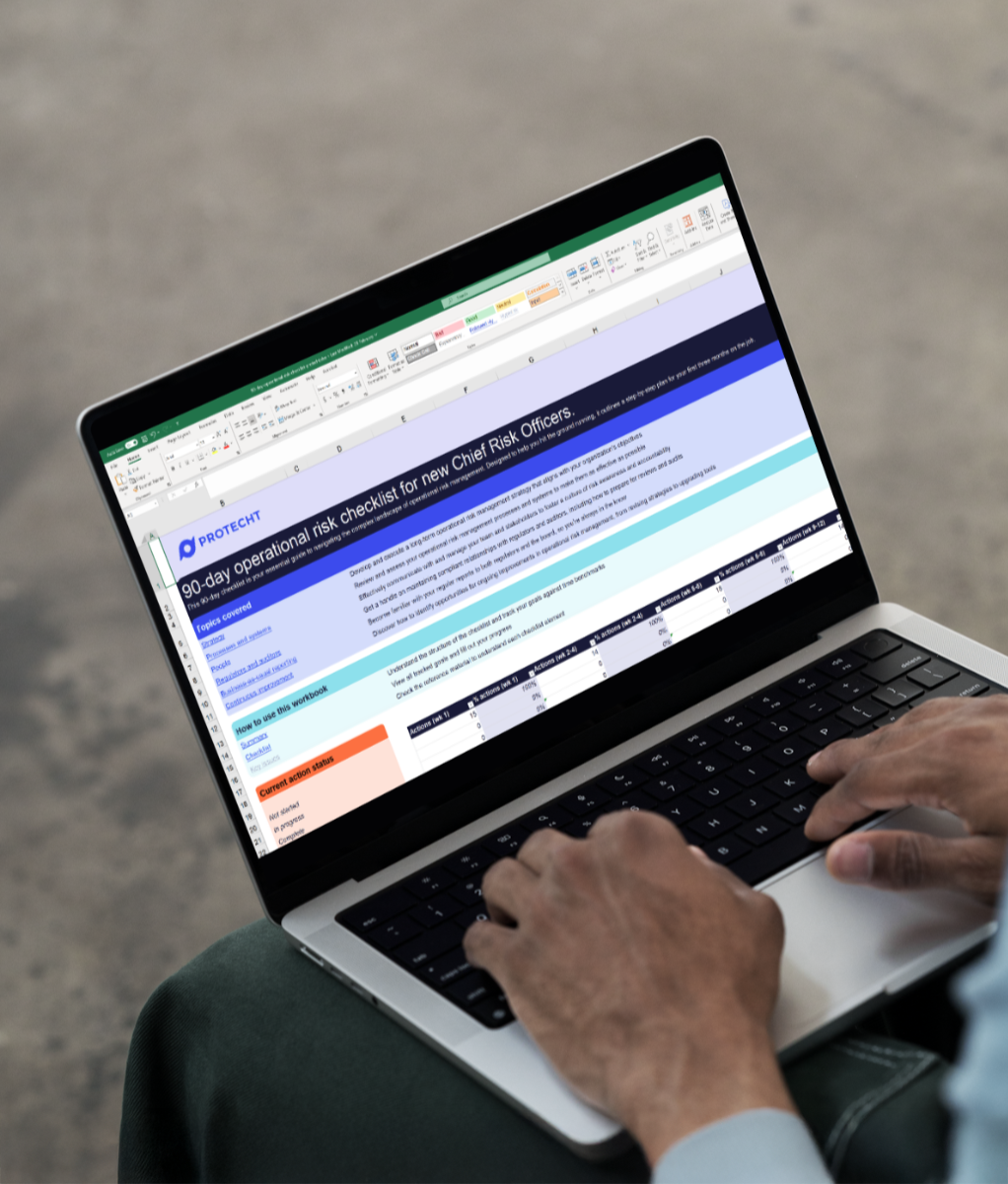 90-day operational risk checklist for new Chief Risk Officers. AU