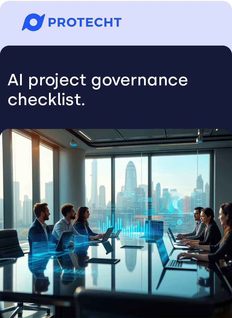 AI project governance checklist.